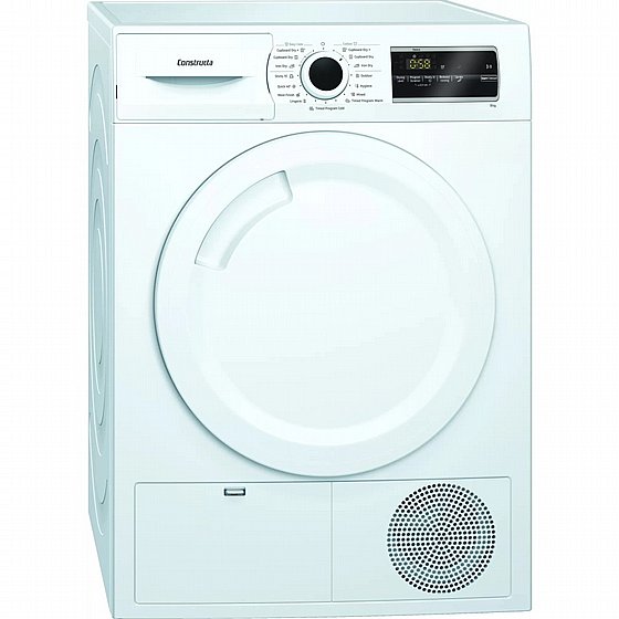 מייבש כביסה כולל קונדנסור 8 קג מבית Constructa קונסטרוקטה דגם CWK3N201IL