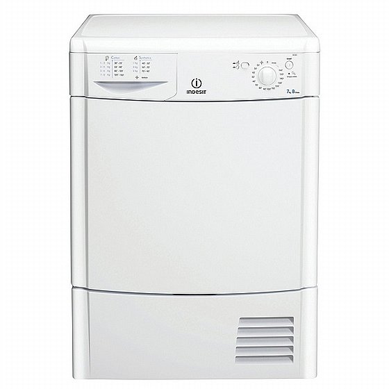 מייבש כביסה 7 ק''ג קונדנסור INDESIT אינדסיט דגם: IDC75 תוצרת אנגליה